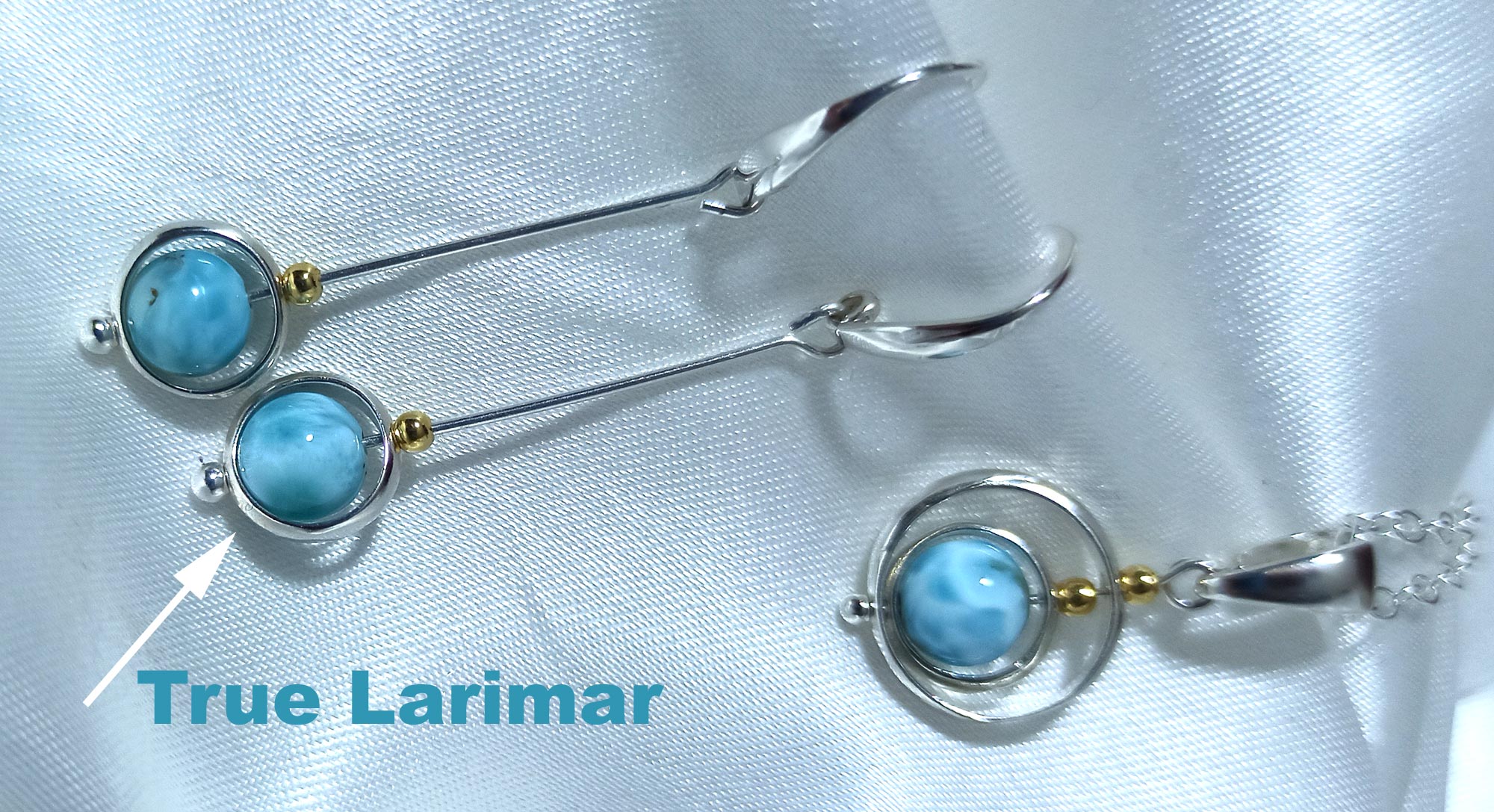 Hottest gemstone larimar & how to spot fakes • AmmonArt